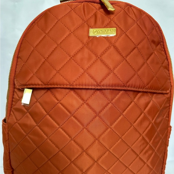 Joy & Iman | Bags | Joy Imaneucdiamond Quilted Backpackapprox ...